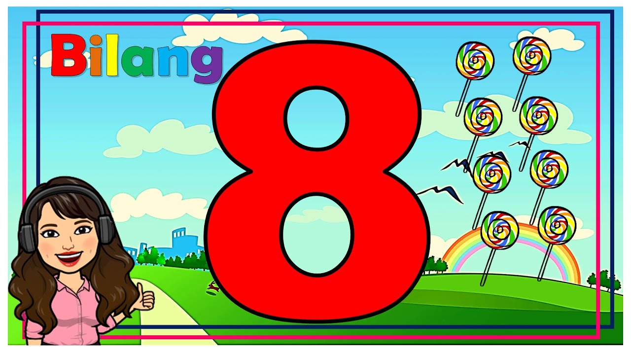 Bilang 8 | Pagsulat ng Bilang 8 - YouTube