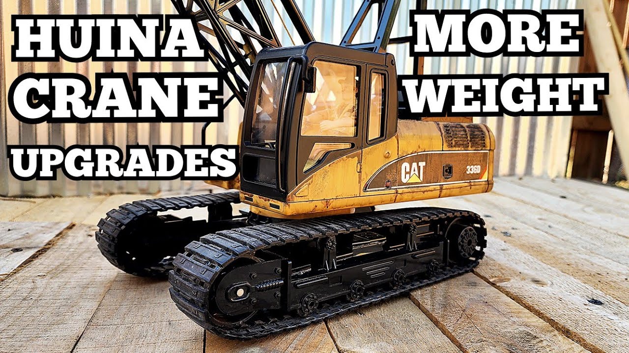 huina crane upgrades - YouTube