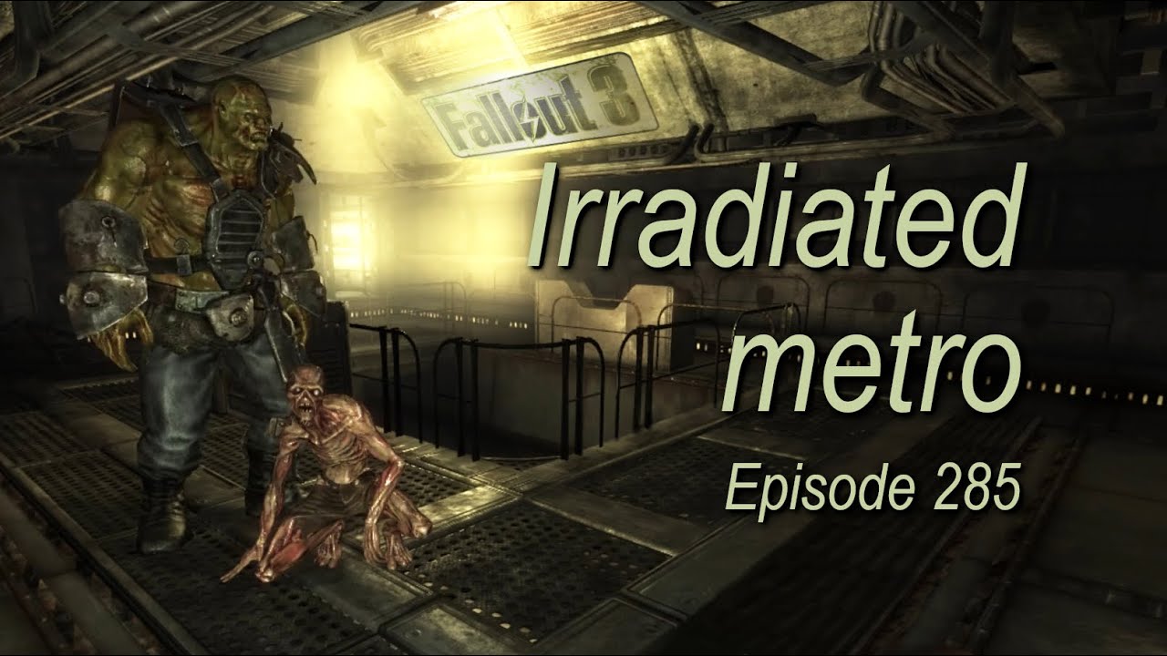 Irradiated metro FALLOUT 3 ep285 (Pirate Pely, captain's key, access ...