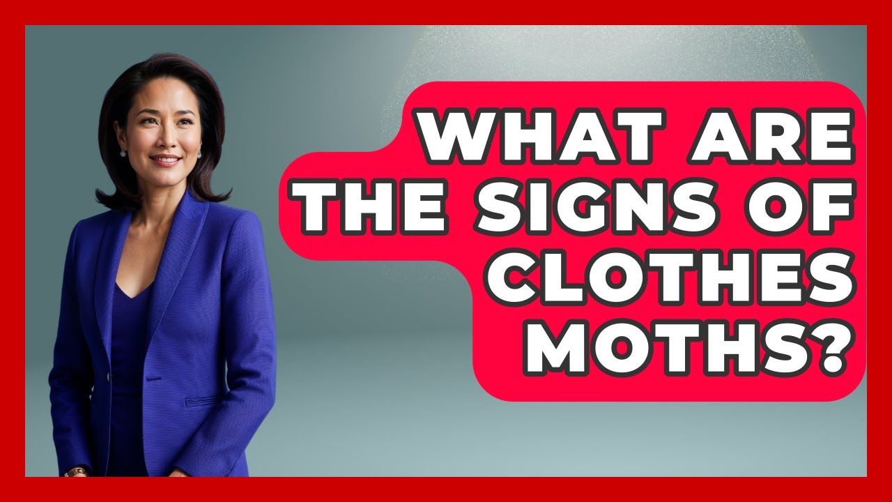 What Are The Signs Of Clothes Moths? - Insects and Invaders - YouTube