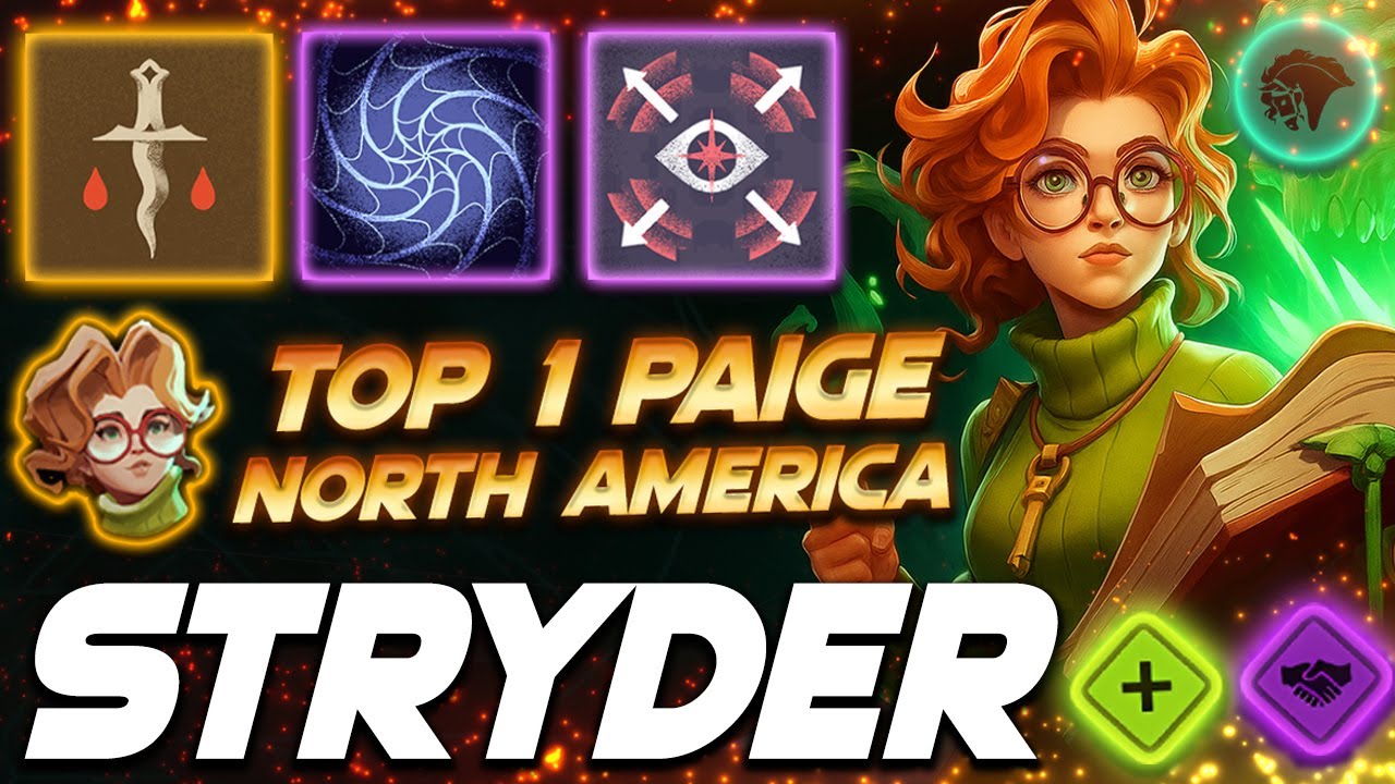 Stryder TOP 1 Paige of NORTH AMERICA - Deadlock Pro Gameplay & Guides ...