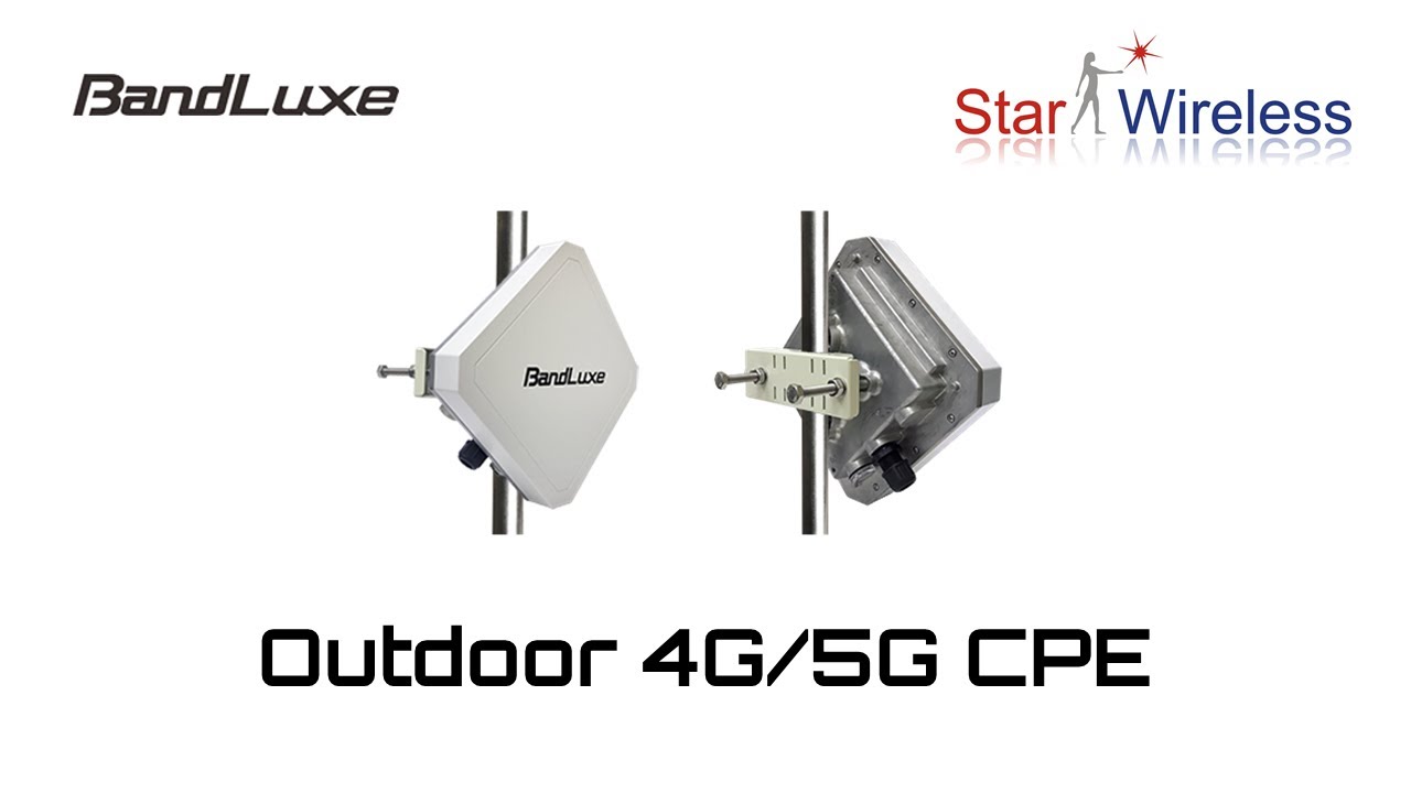 5G Outdoor CPE 4G/5G Bandluxe English version - YouTube