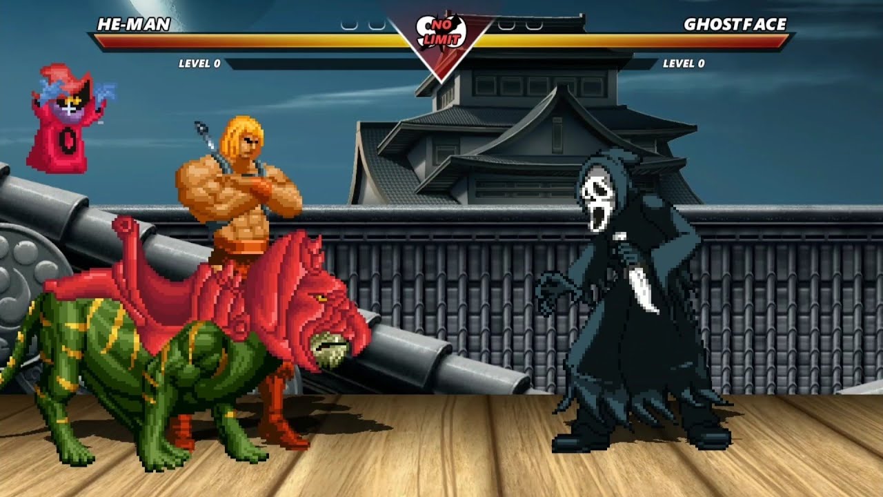 HE MAN vs GHOST FACE - Highest Level Incredible Epic Fight! - YouTube