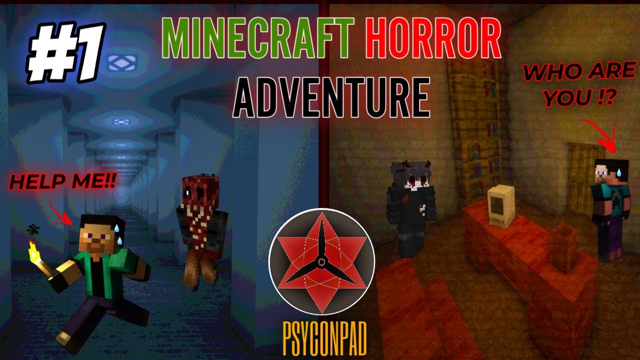 A HORROR STORY BEGINS !! #horror #minecraft #gaming - YouTube