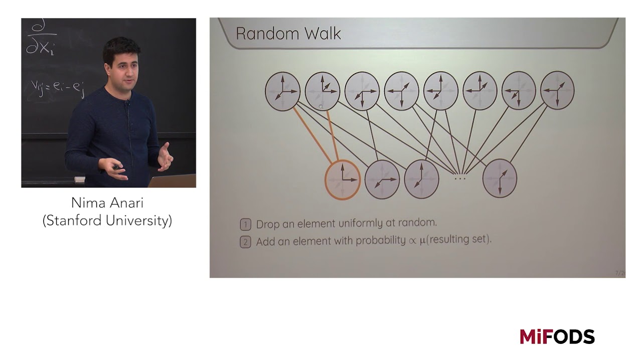 Nima Anari (Stanford) - Limited correlations, fractional log-concavity ...