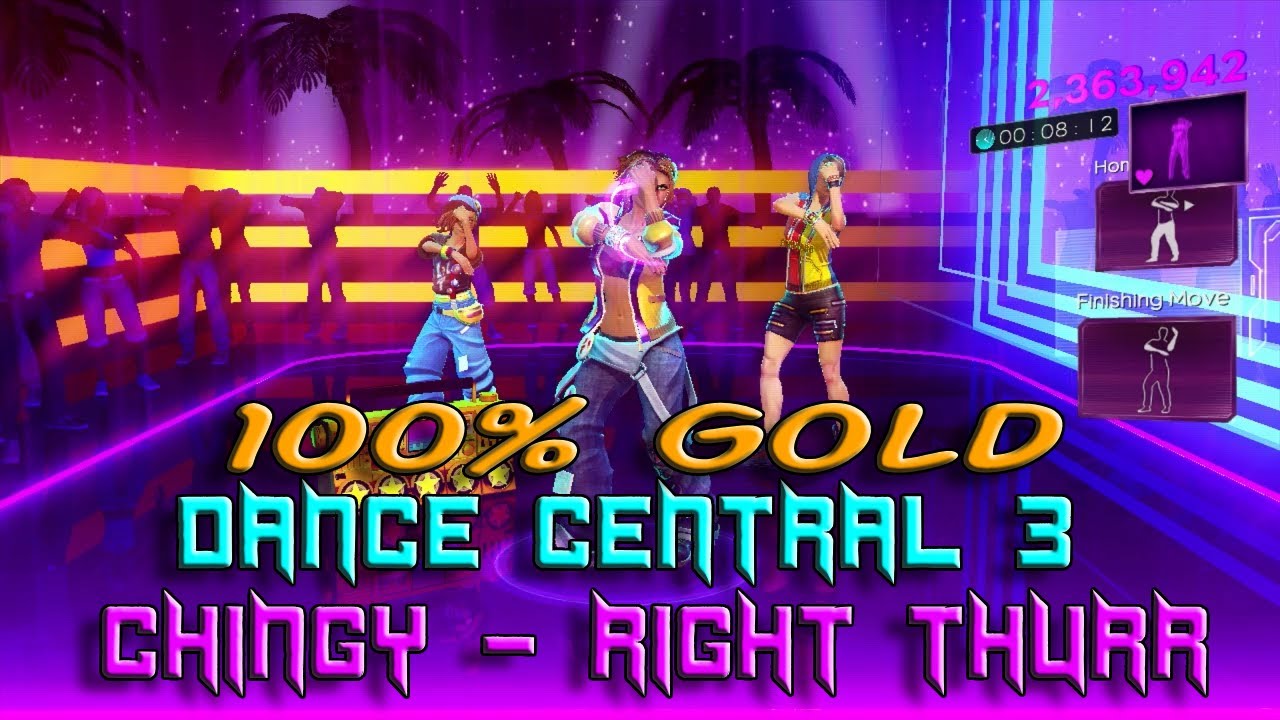 Dance Central 3: Chingy - Right Thurr (100% Gold) - YouTube