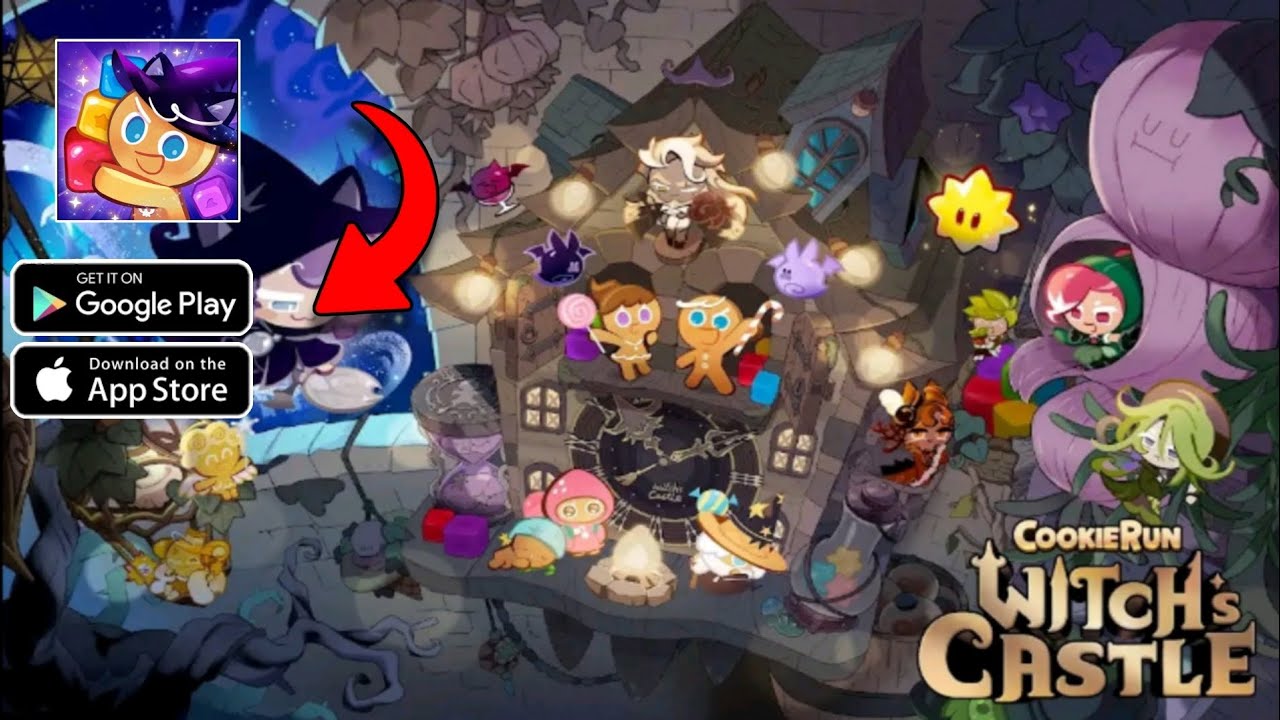 CookieRun Witch's Castle | Game Play Official Launch Android & IOS ...