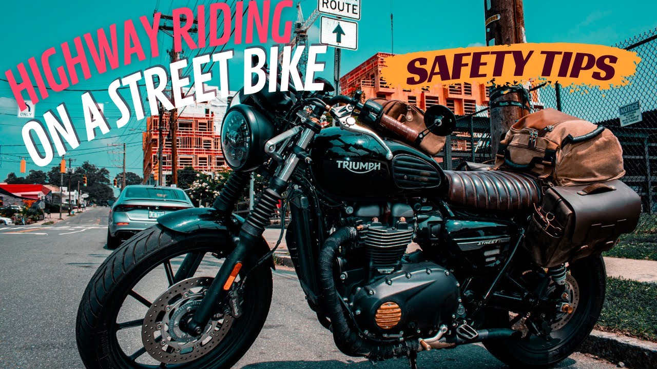 Highway Riding on the Triumph Street Twin | Speed Twin 900 - YouTube