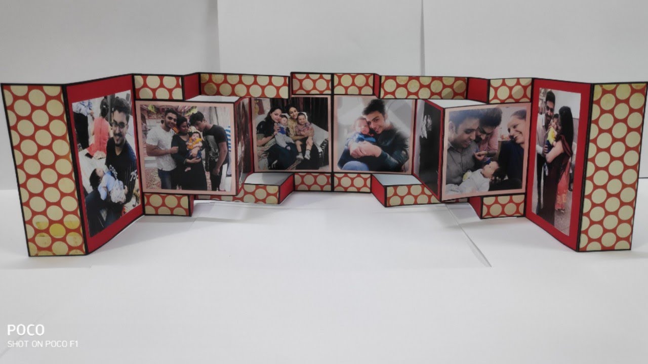 how to make double tri fold card | diy birthday card ideas | handmade ...