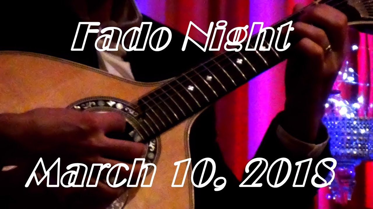 Fado Night in St Petersburg Florida 2018 - YouTube