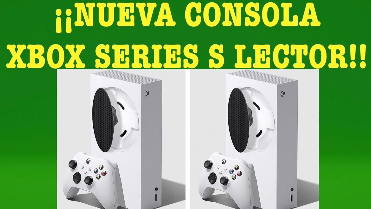 MICROSOFT PRESENTA LA XBOX SERIES S LECTOR DE DISCOS!!! - YouTube