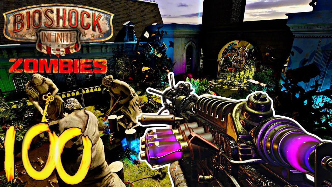 Bo3 Custom Map Church BioShock Infinite Round 1-90 Attempt Round 100 ...