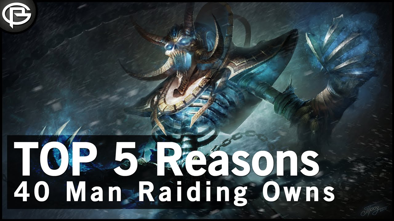 Top 5 Reasons 40 Man Raiding was Amazing WoW - YouTube