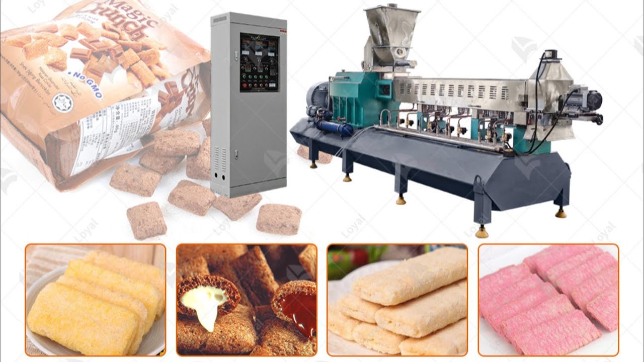 small Puffed Corn rice Food Extruder/corn puffing puff snack machine ...