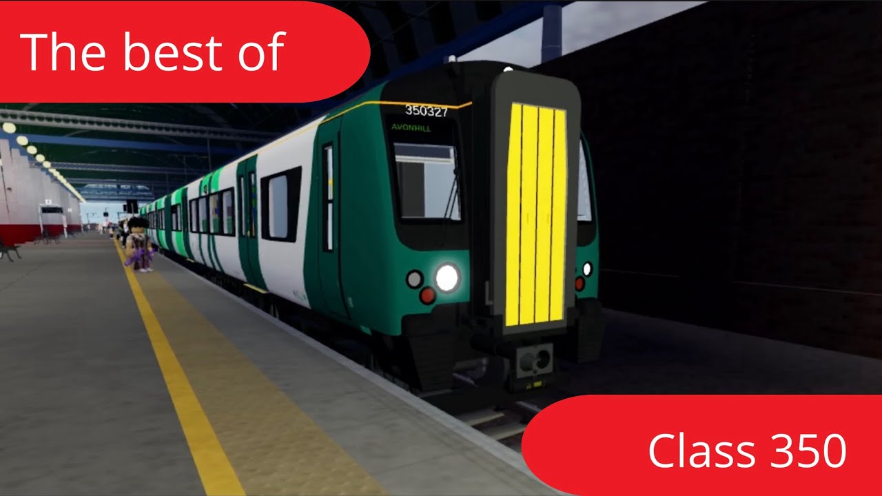 The best of class 350 I Roblox British railway V1.3.6 - YouTube