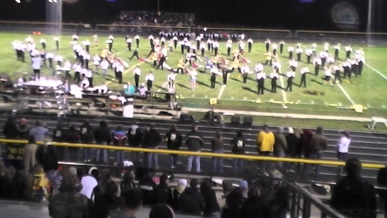 Winterset Marching Huskies Final Show for 2012 - YouTube