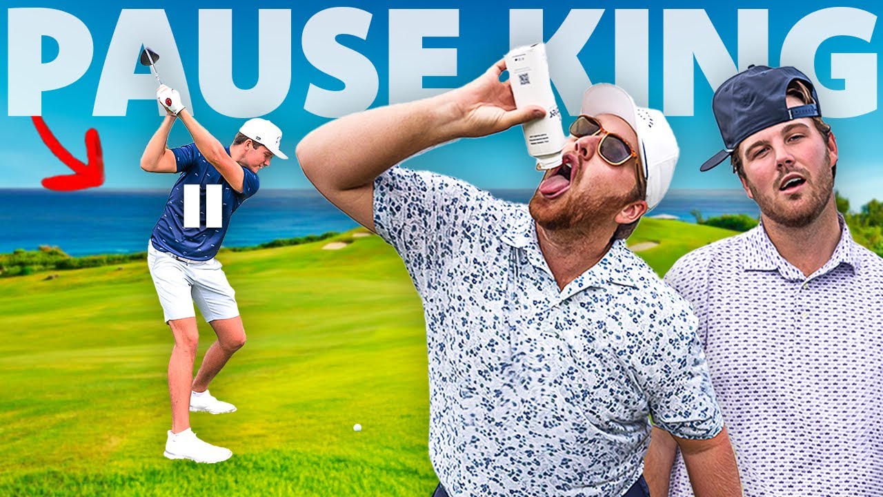 We Played The Fastest Round With The Slowest Golfer On YouTube - YouTube