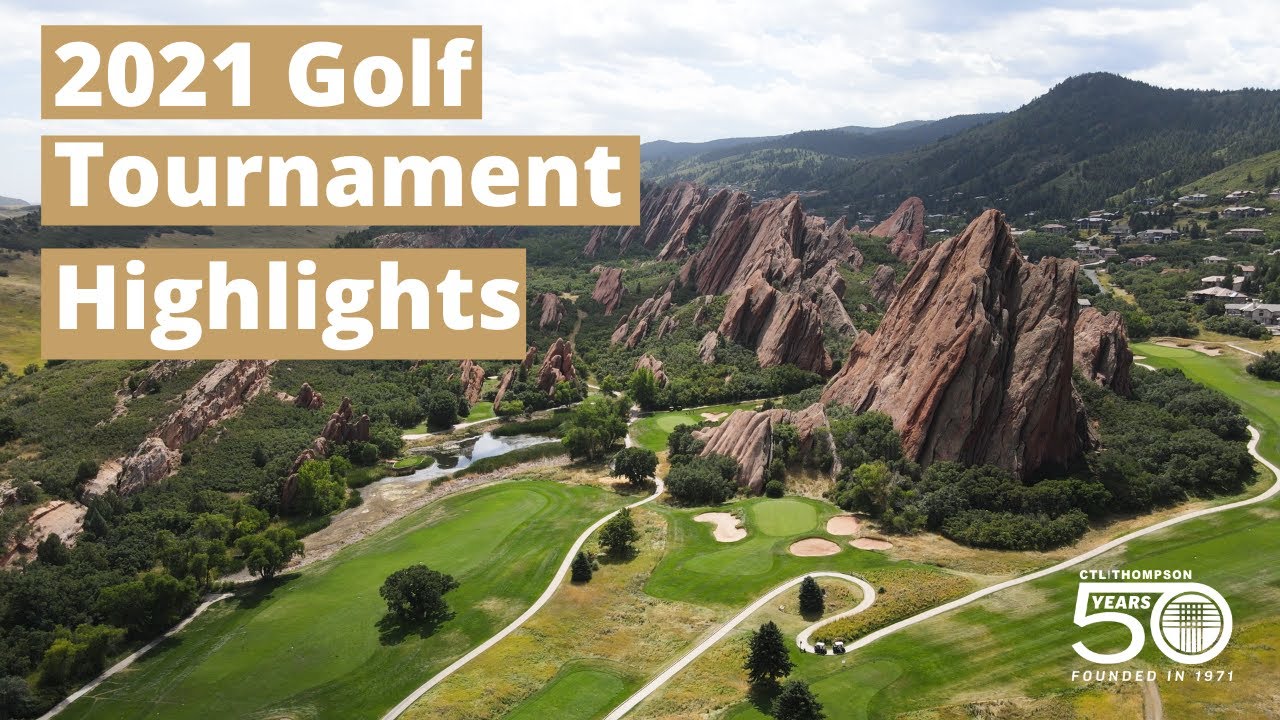 CTL Thompson 2021 Golf Tournament and Fundraiser Highlights - YouTube