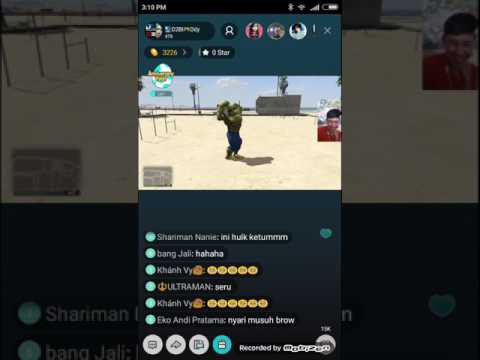 Hulk joged Striptis dan Dangdutan di Bigo