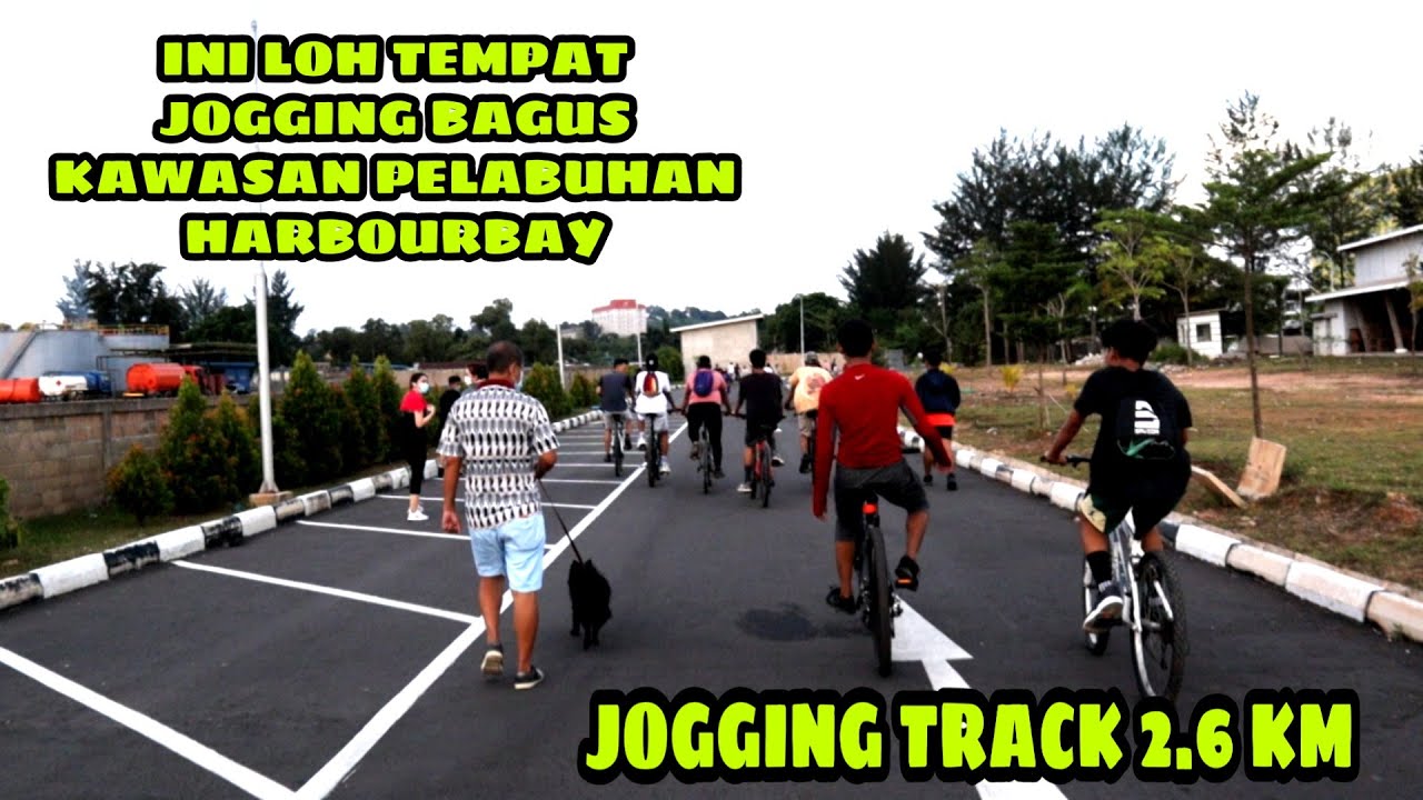 TEMPAT OLAHRAGA BARU DI HARBOURBAY BATAM | JOGGING TRACK - YouTube
