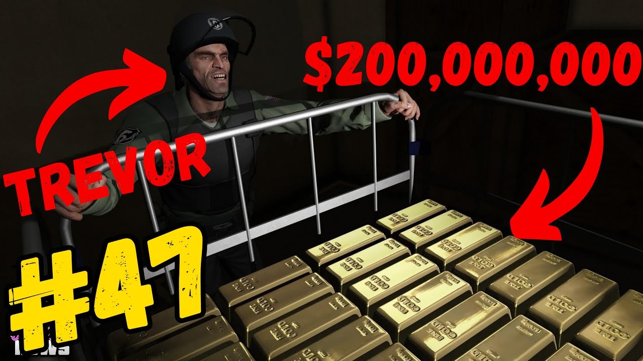 GTA 5 (I STOLE $200,000,000 DOLLARS FOR A VAULT!!!!!) - YouTube
