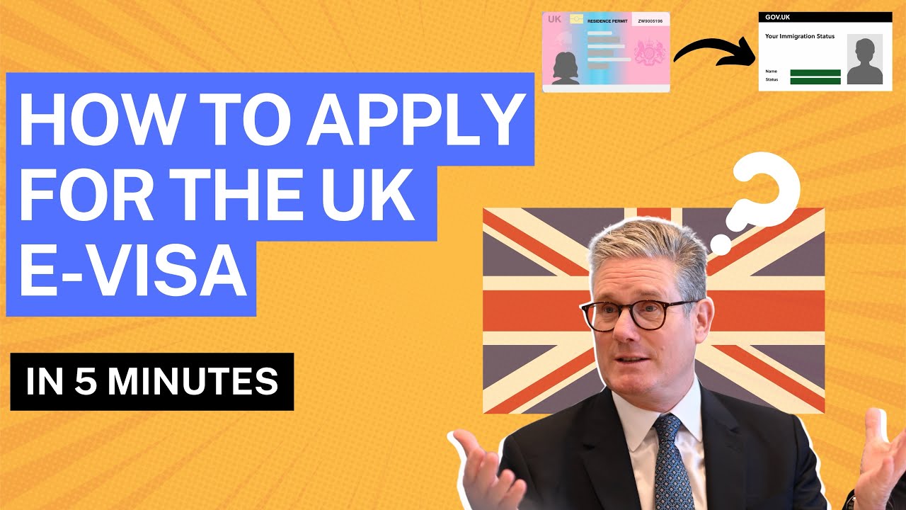 How to apply for the UK E-Visa | Convert your BRP to E-Visa | # ...