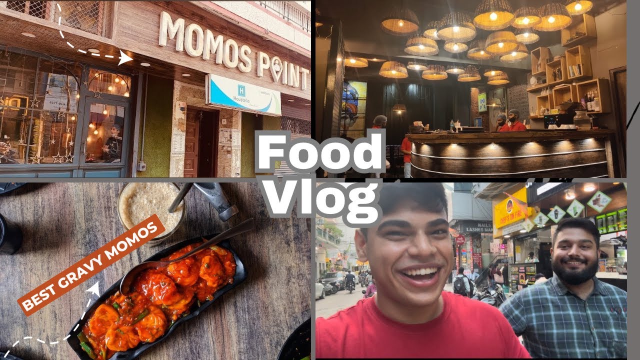 Best Gravy Momos | Momos Point | Kamla Nagar - YouTube
