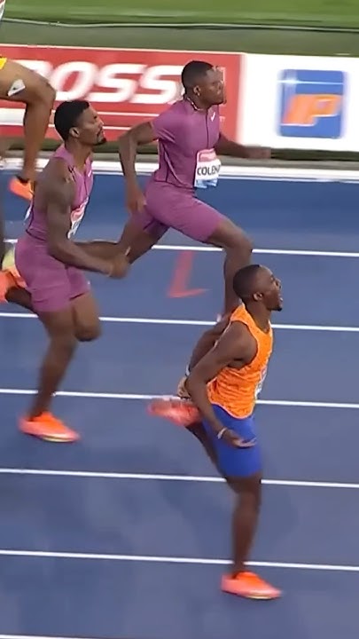 Letsile Tebogo Follows Up Olympics With Easy 9.87 100m Against Olympics Finalists #trackandfield ...