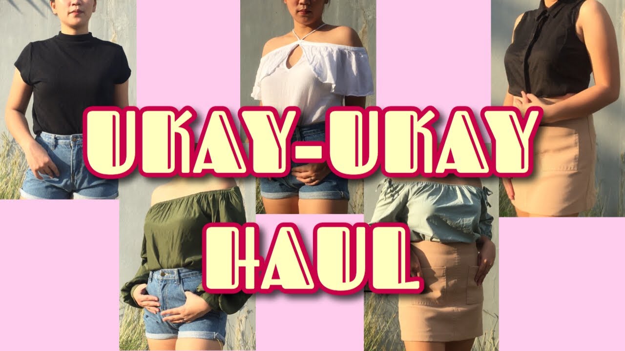 UKAY UKAY HAUL + TRY ON (Tips para makahanap ng magagandang damit ...