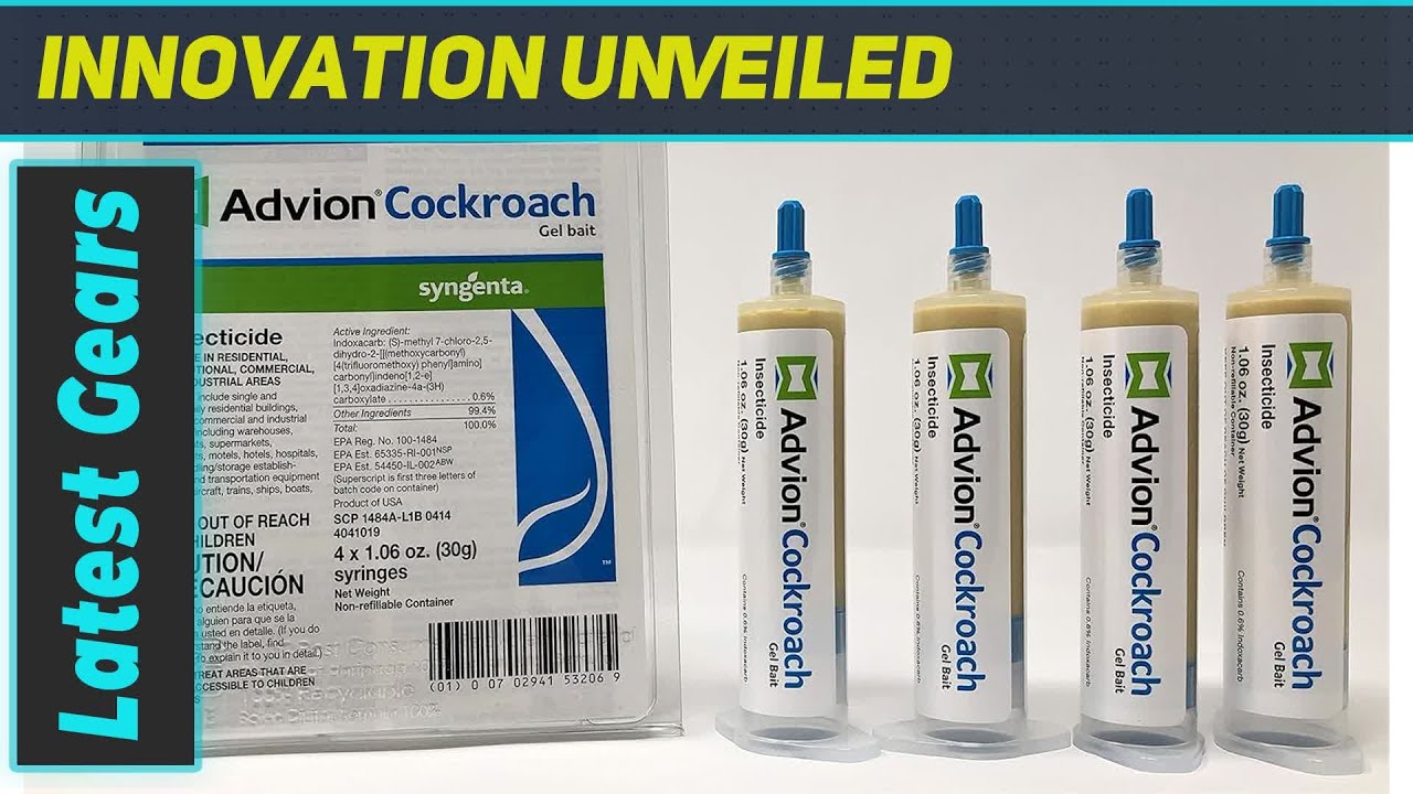 Advion Cockroach Gel Bait: Ultimate Roach Killer? - YouTube