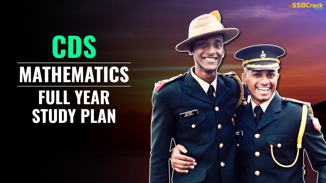 CDS Exam Mathematics Full Year Study Plan - YouTube