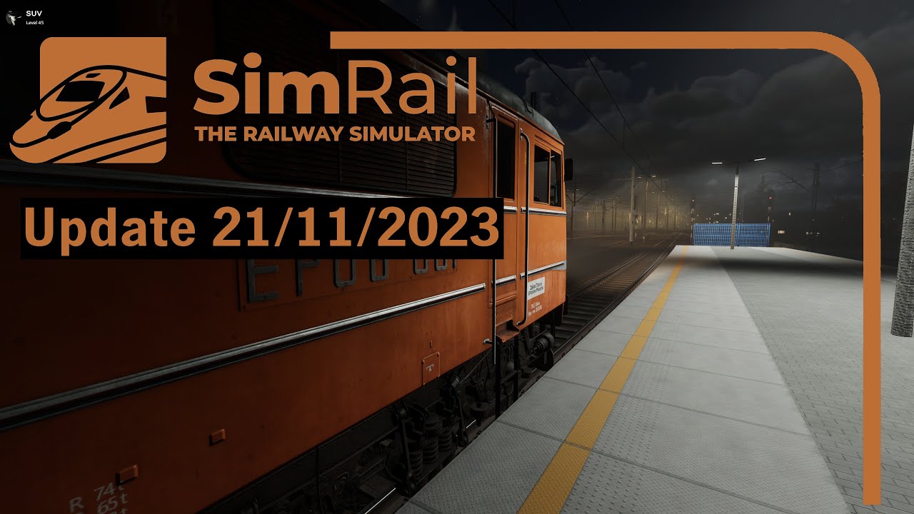 SimRail Tot ce trebuie sa sti despre update-ul 21/11/2023 - YouTube