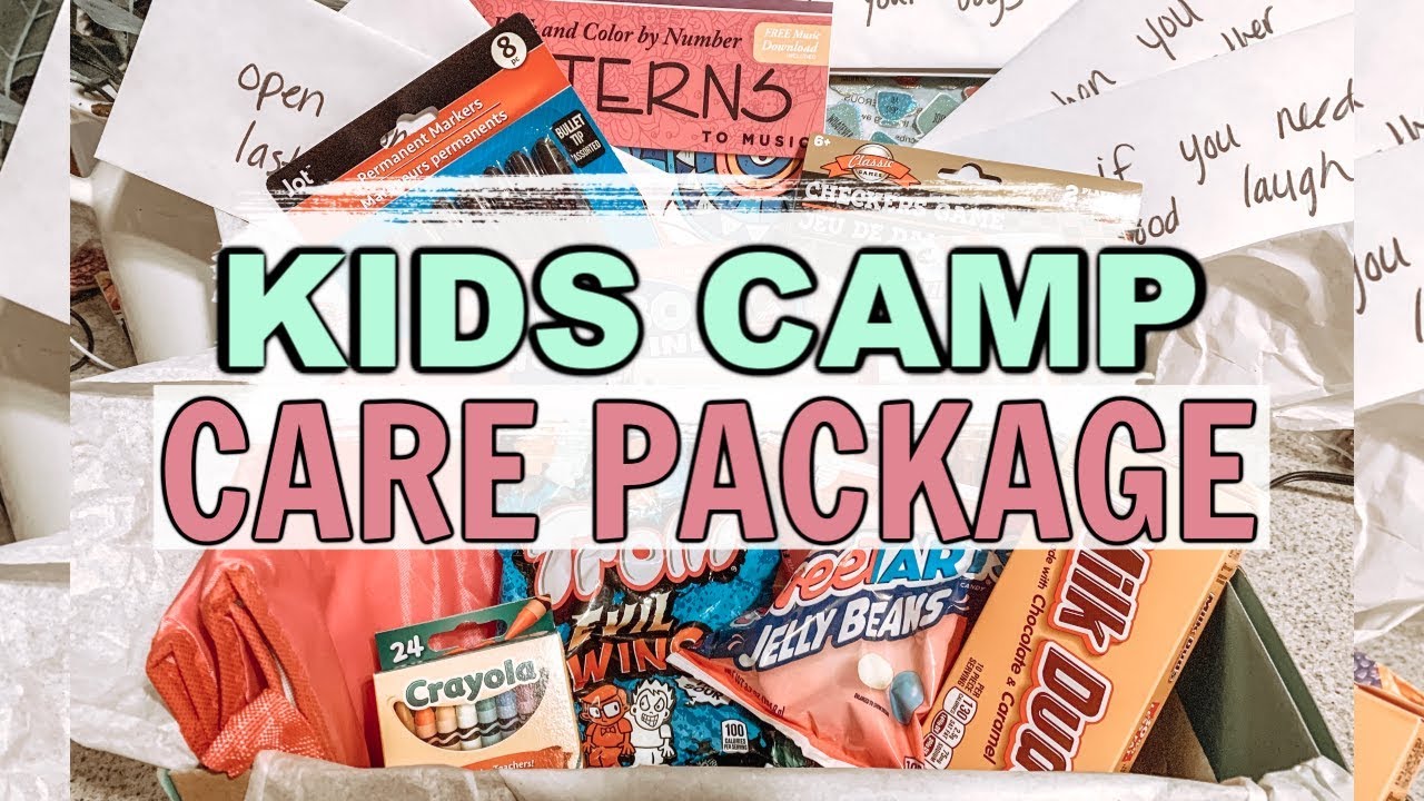 Budget Friendly Kids Camp/Trip Away From Home Care Package | Dollar ...