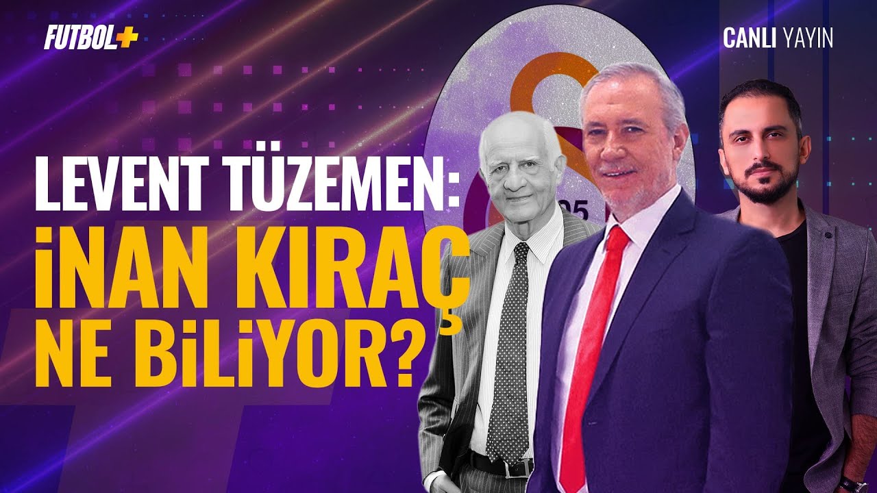 İnan Kıraç ne biliyor? | Levent Tüzemen & Taner Karaman | Galatasaray ...