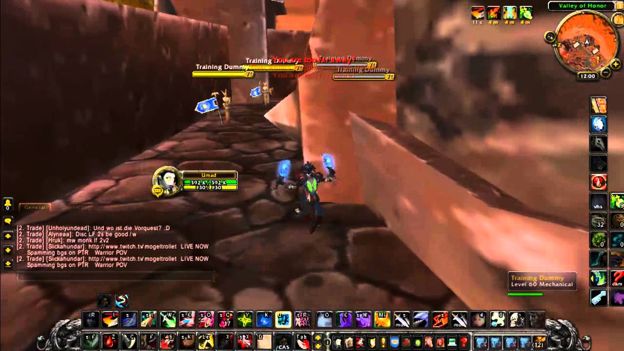World of Warcraft - Mists of Pandaria - Rogue Patch 5.2 Burst of Speed ...