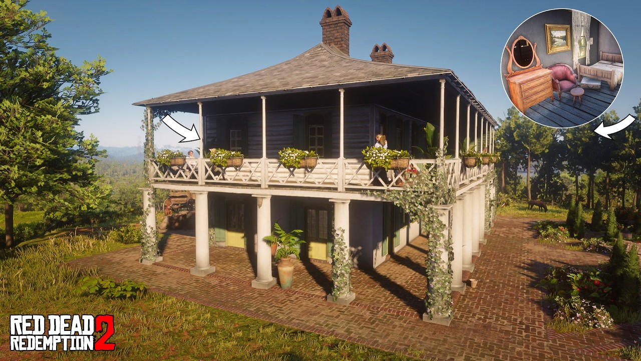 Rhodes House Secret Room | RDR2 - YouTube