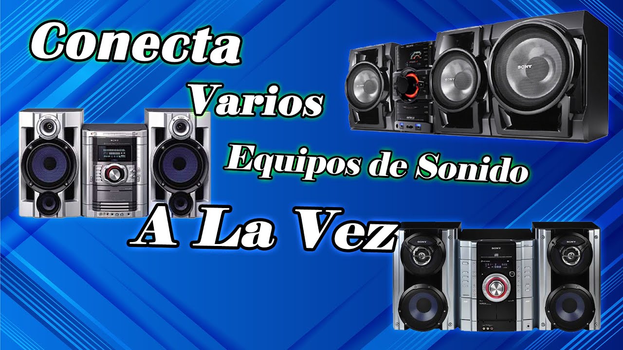 Como Conectar Varios Equipos de Sonido A La Vez - 4 Métodos - Mixter Tutoriales - YouTube