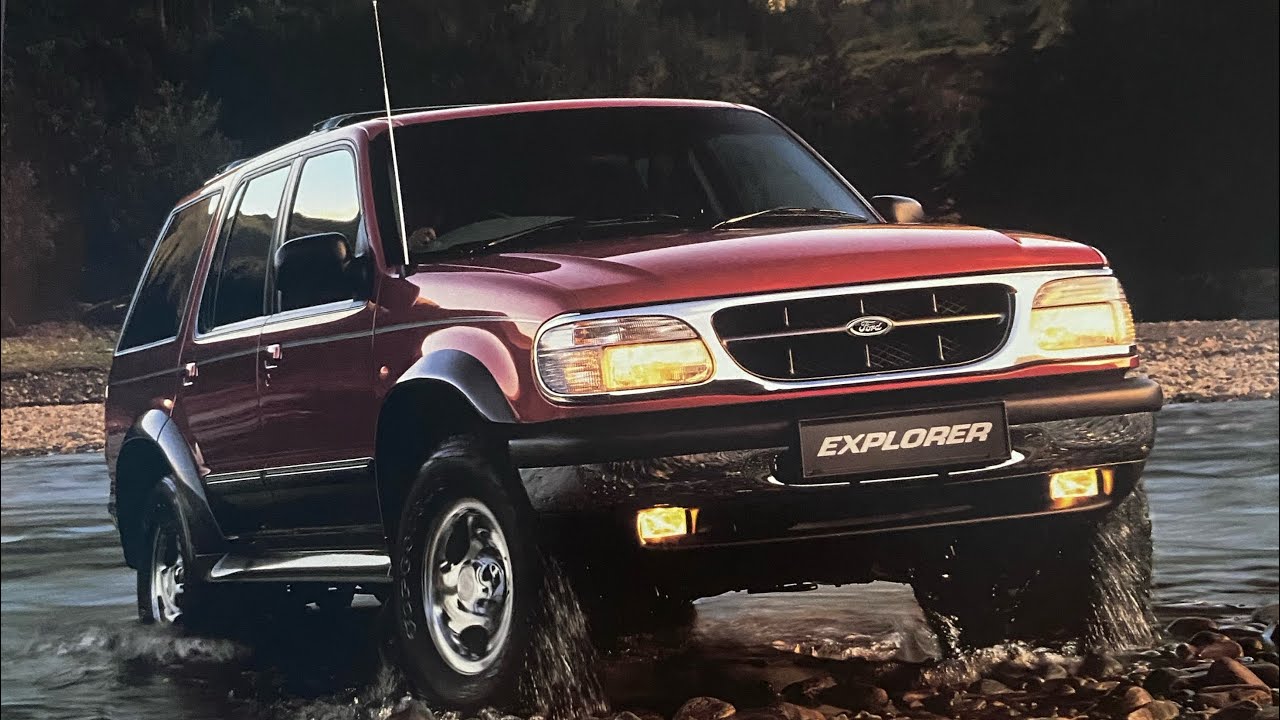 1998 Ford Explorer UK Brochure Review | Classic 90s 4x4 Marketing ...