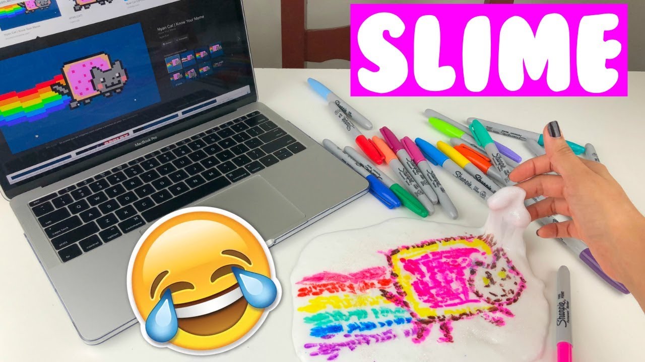 DIBUJANDO ️ en SLIME 💦 3 | Mis Suscriptores Deciden Mis Dibujos - YouTube