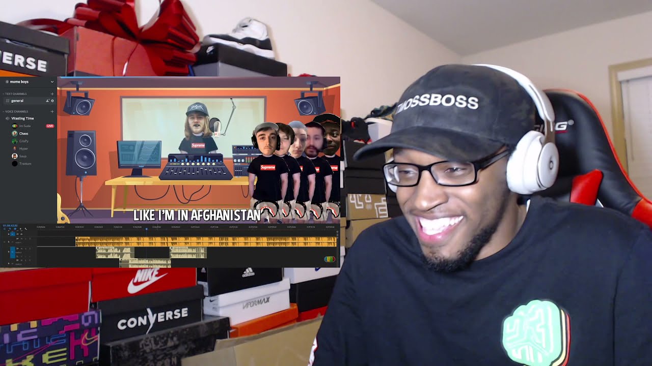 We made a song in Discord.. (Ft. TheDooo) REACTION - YouTube