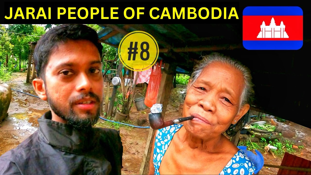 JARAI TRIBE of RATNAKIRI CAMBODIA | INDIAN IN CAMBODIA #cambodia - YouTube