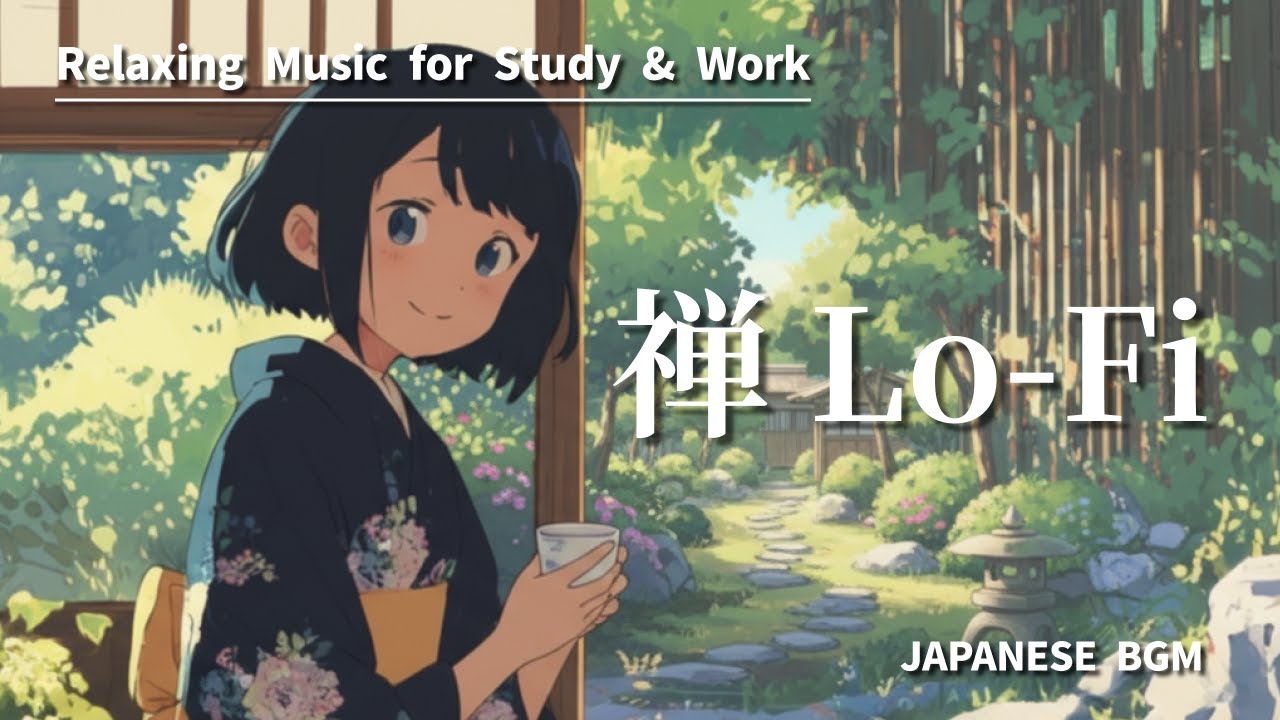Zen Lo-Fi | Morning in a Japanese Garden | 3 Hours Relaxing Music for ...
