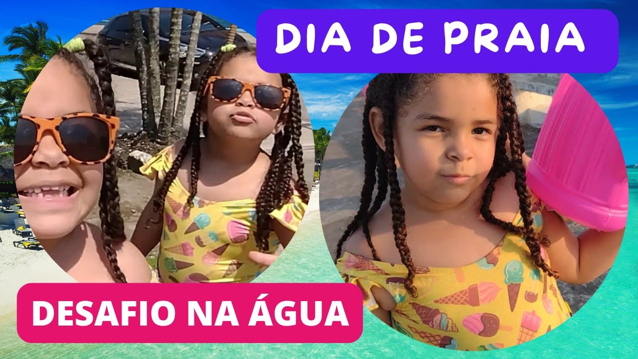 CHALLENGE ON THE BEACH / DESAFIO NA ÁGUA / WATER CHALLENGE - YouTube
