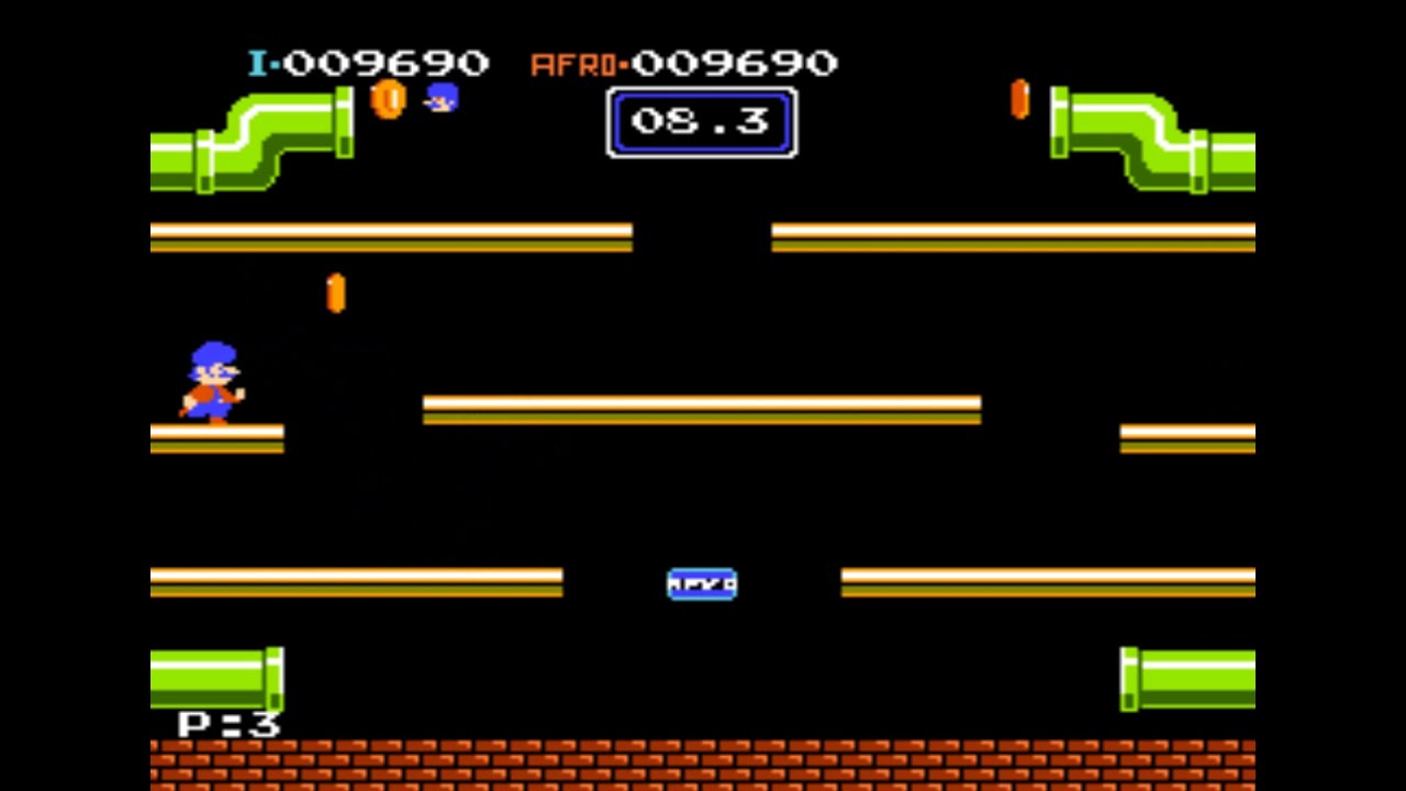 Afro Mario Bros. (Nes) walkthrough - YouTube