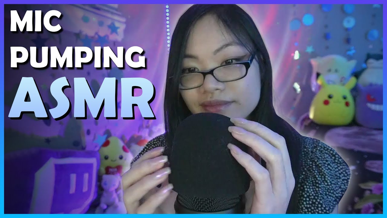 Mesmerizing Mirrored Effect Mic Pumping ASMR ⋆｡° with Soothing Tongue ...