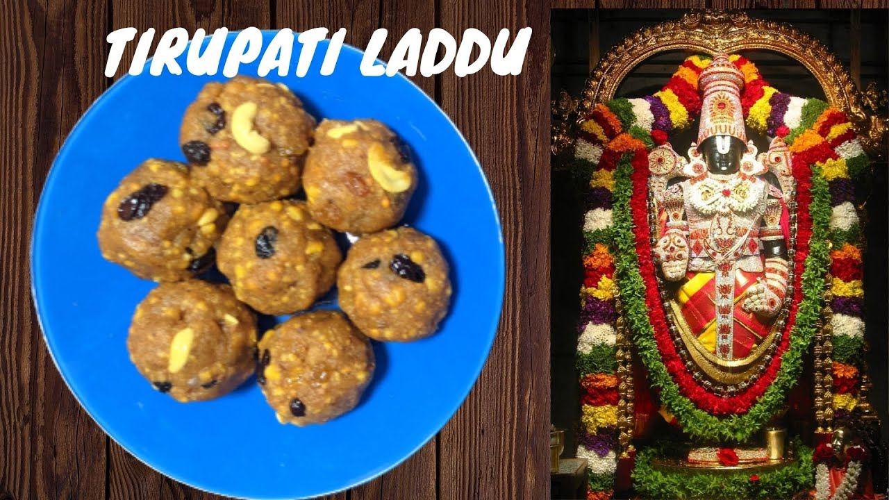 TIRUPATI LADDU // SIMPLE AND DELICIOUS RECIPE - YouTube