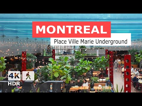 [ 4K ] Exploring Place Ville Marie Underground | Montreal, Quebec, Canada 2025 🇨🇦
