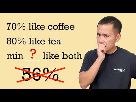 Solving a minimum percentage problem