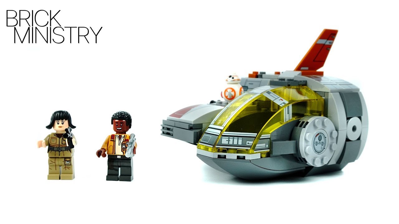 LEGO 75176 Star Wars RESISTANCE TRANSPORT POD - YouTube