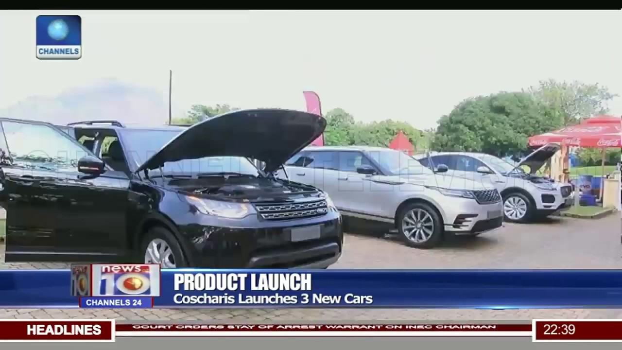 Coscharis Launches Three New Cars 13/08/18 Pt.3 |News@10| - YouTube